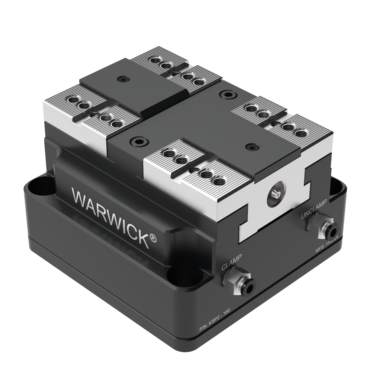 Pneumatic Self-Centering Vise – Warwick Precision Tools